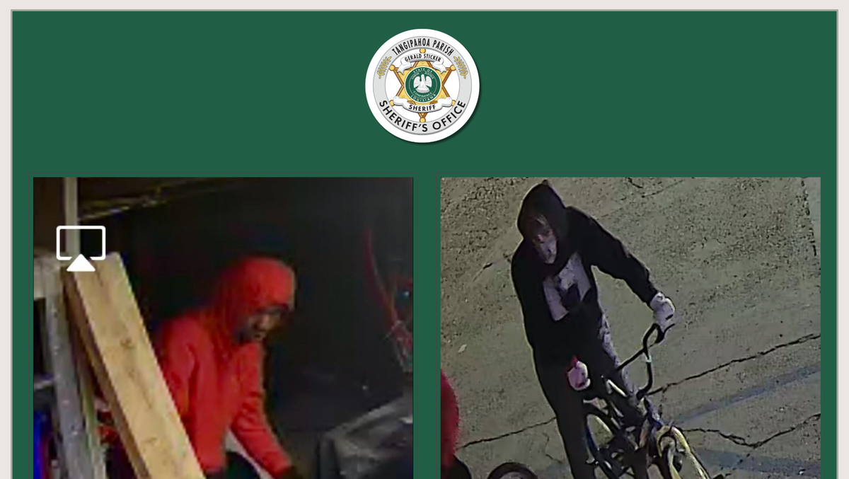 Hammond car burglary suspects sought, possibly linked to shooting