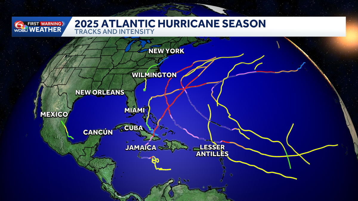 Louisiana ends hurricane season unscathed for first time in years