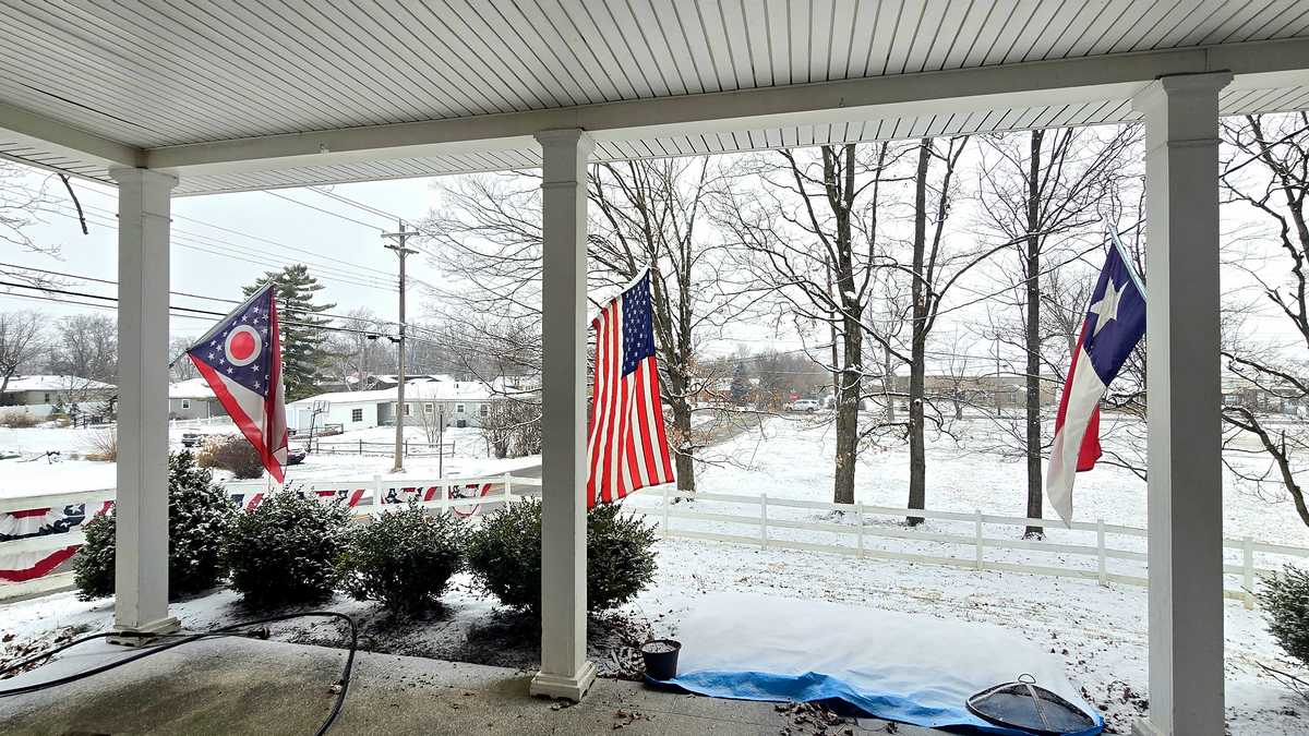 PHOTOS: Winter storm Blair leaves behind several inches of snow across ...