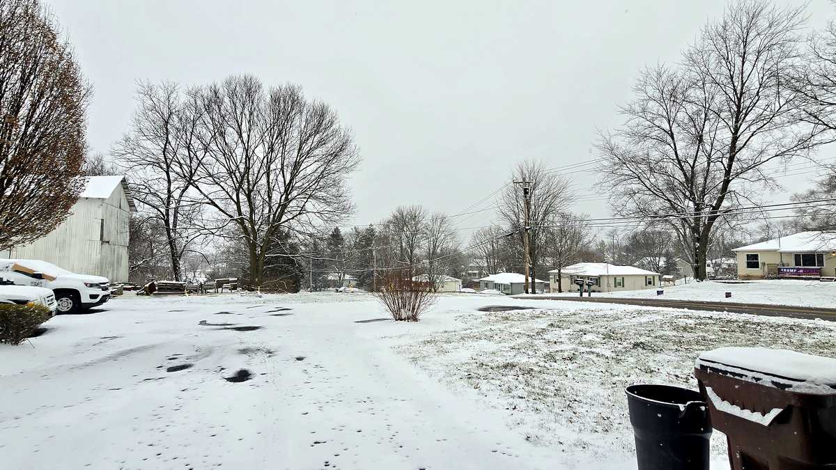 PHOTOS: Winter storm Blair leaves behind several inches of snow across ...