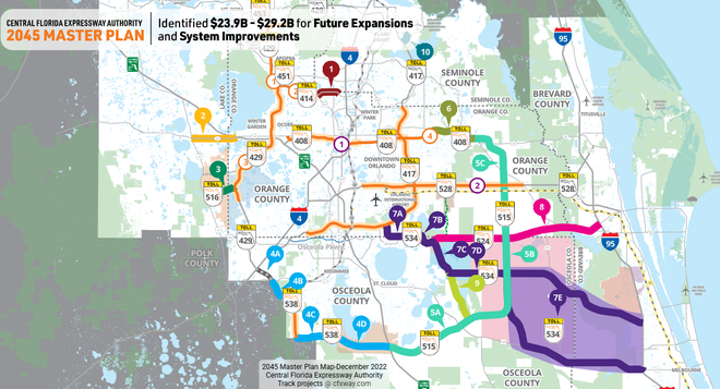 CFX approves $4.2 billion five-year plan to build new roads