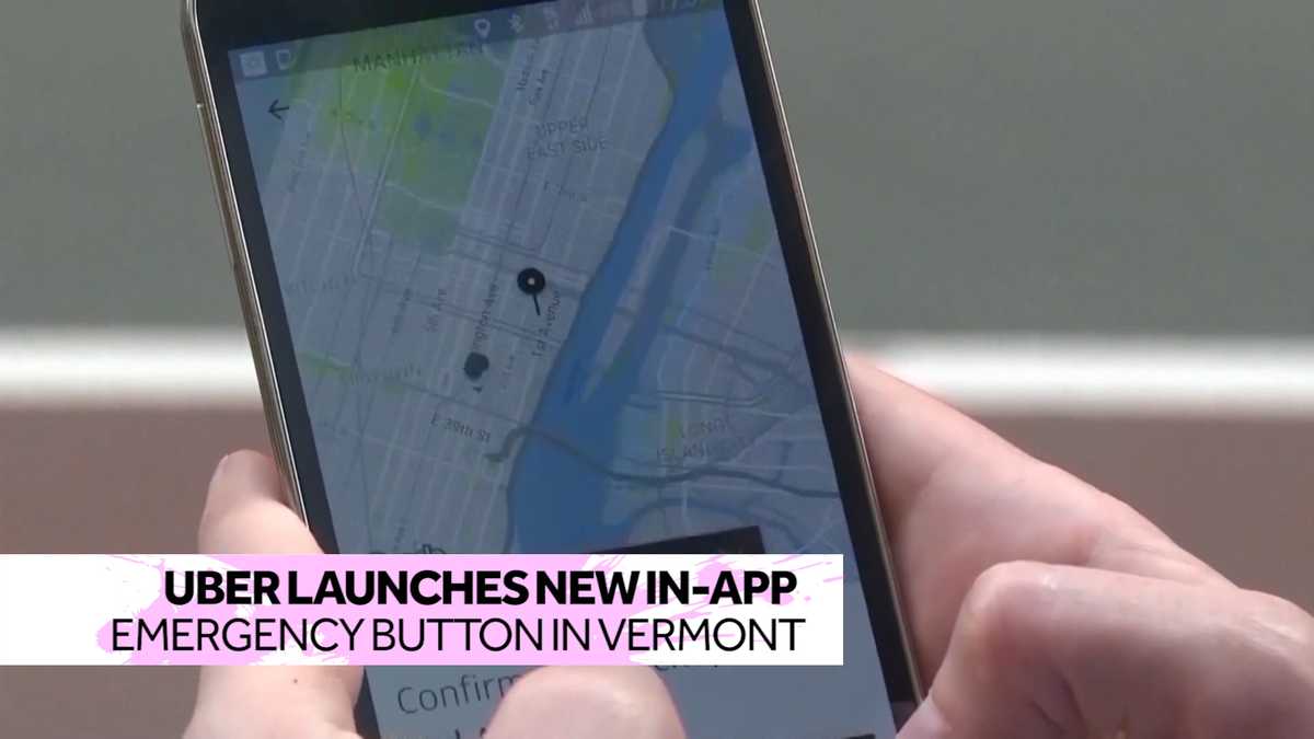 Uber Launches New In-App Emergency Button In Vermont