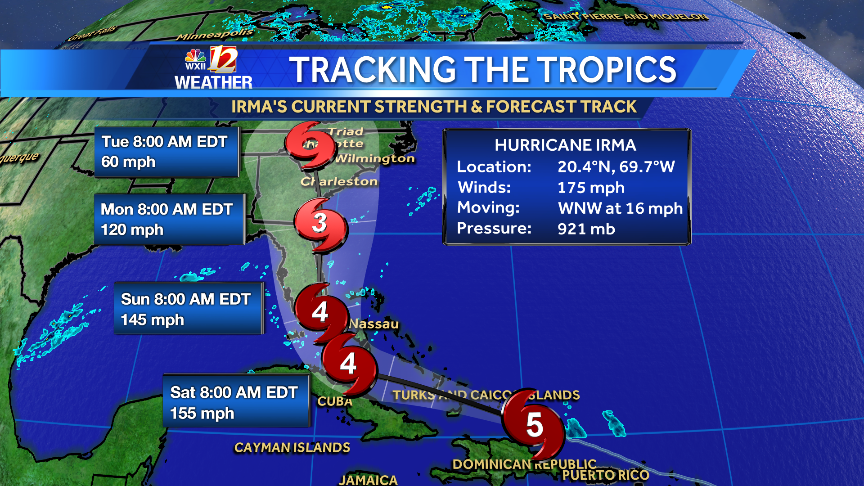 WATCH: Potential IRMA impact...NICE Weekend for Preparations!