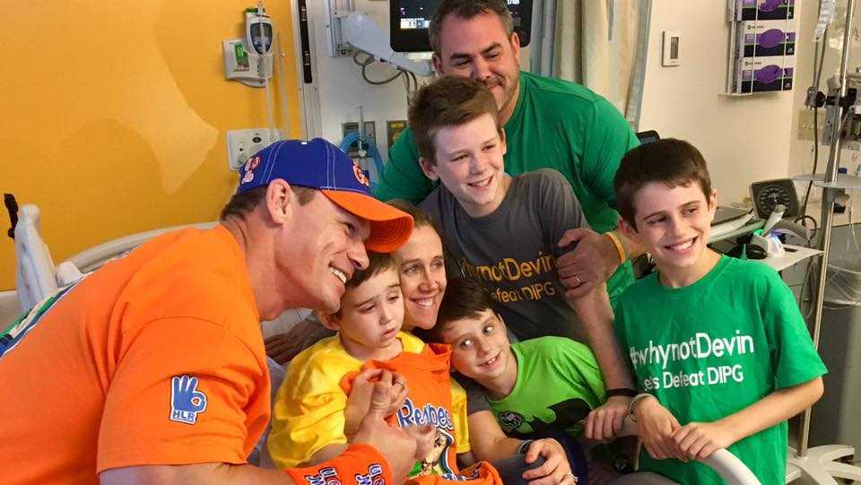 WWE superstar John Cena joins #WhyNotDevin army