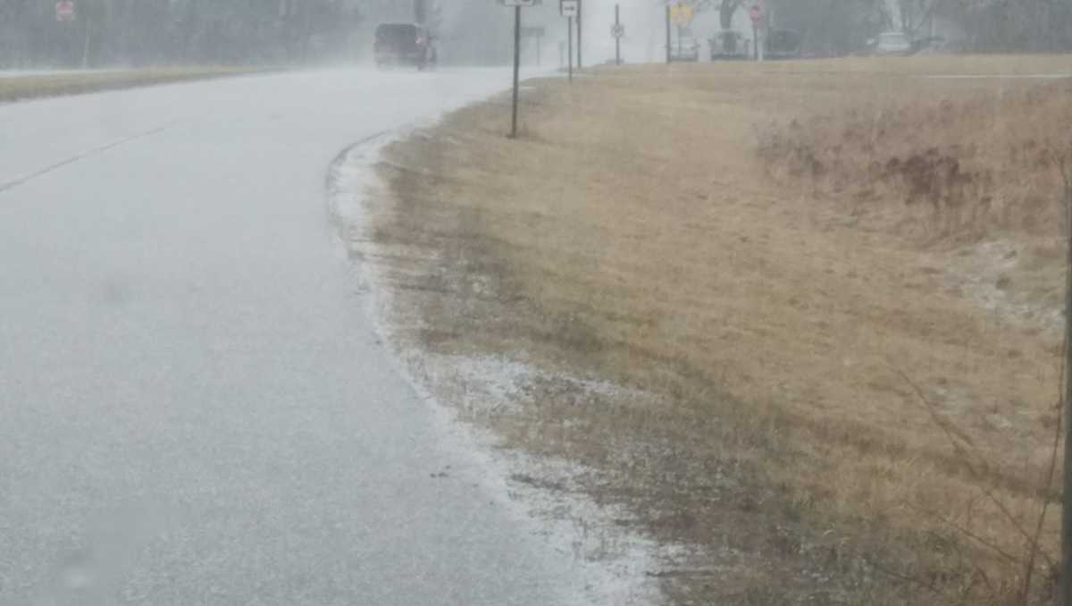 Photos: Hail pounds parts of Southeastern Wisconsin