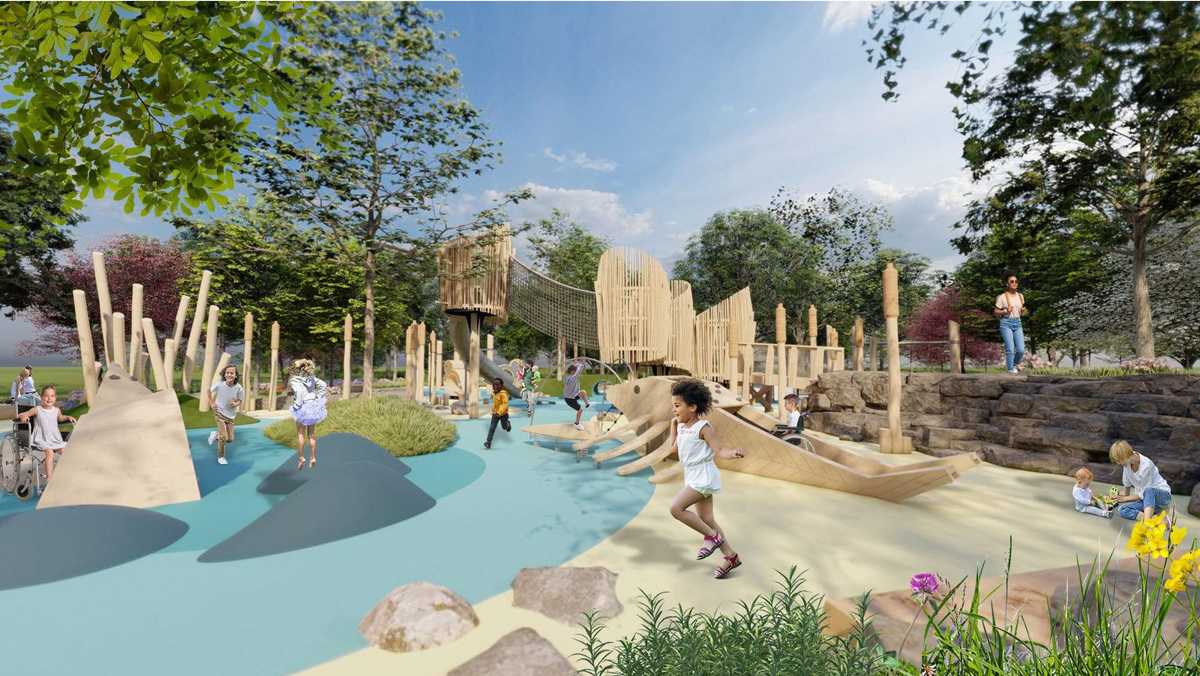 Great Parks begins construction on new destination playground in Sharon ...