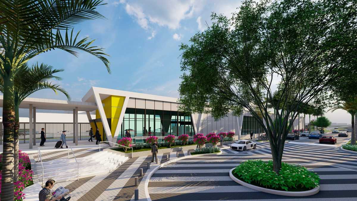 Brightline releases renderings of new Boca Raton station