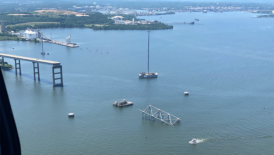 Photos: Latest pictures from Key Bridge collapse and recovery