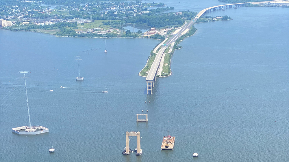 Photos: Latest pictures from Key Bridge collapse and recovery