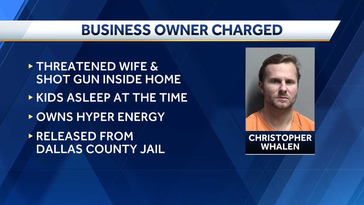 Iowa man charged with firing gun inside home near sleeping kids