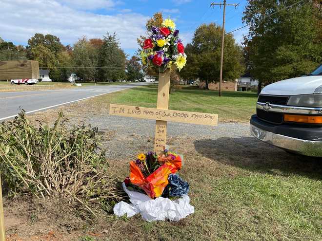 Yadkinville community remembers 5th-grader killed in car crash