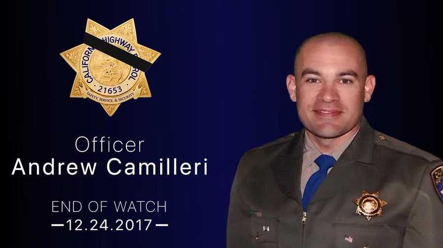 Procession to Tracy honors fallen CHP officer