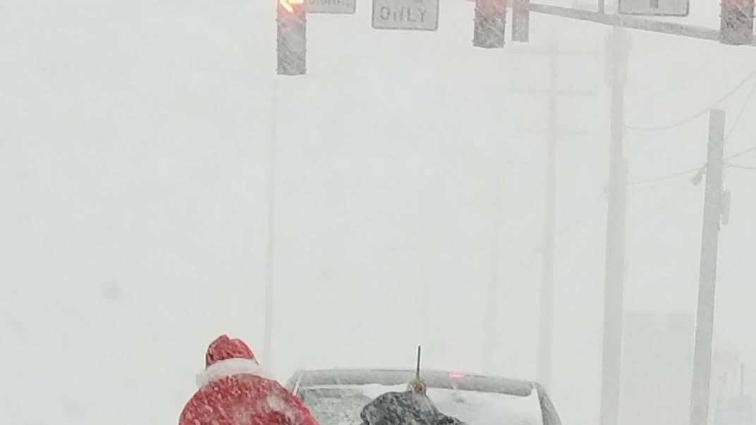 Blizzard warning dropped; whiteout conditions bring hazardous travel