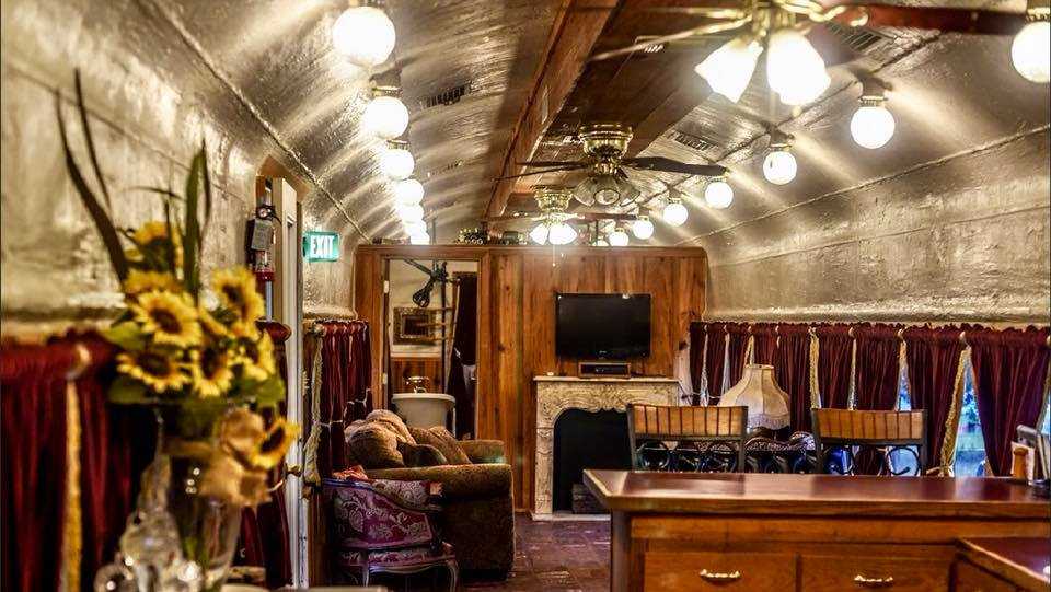 Oklahoma ranch turns vintage train into cabin