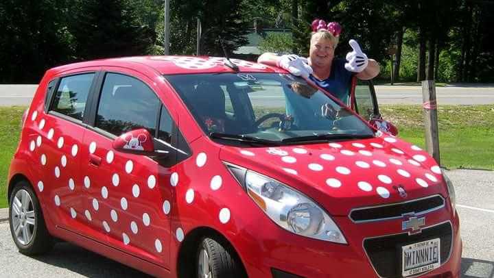 Meet Maryann from Hollis: She drives a 'Minnie mobile'
