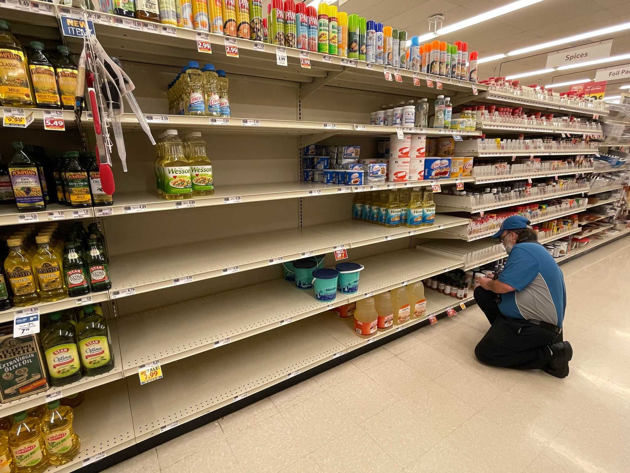 Grocery Store Shelves