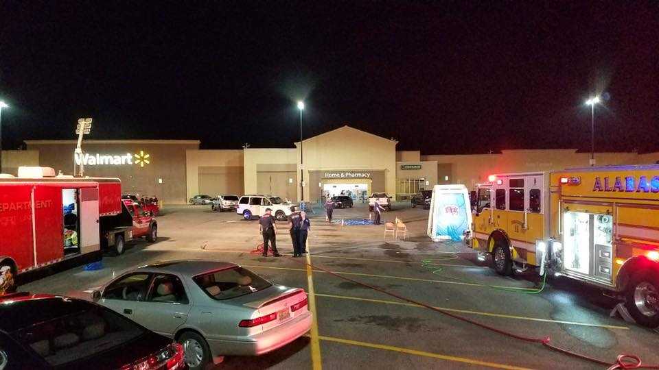 PHOTOS: Rolling meth lab at Alabaster Walmart
