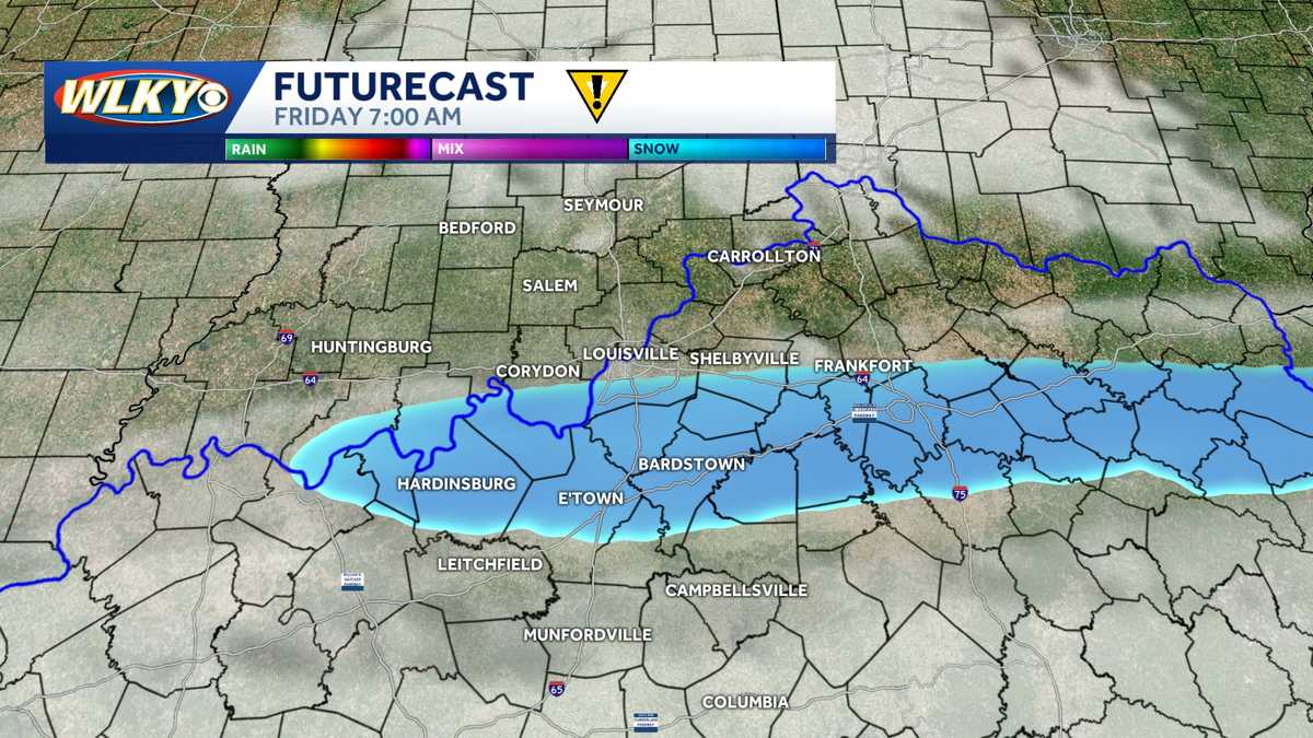 Light snow showers possible Friday morning; temps stay low