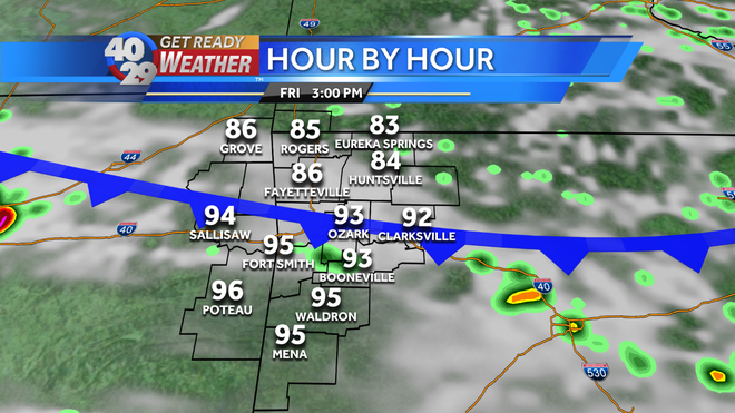 More rain chances and cooler temps