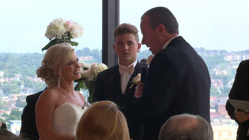 Photos: Longtime WLWT anchors Mike Dardis, Sheree Paolello tie the knot
