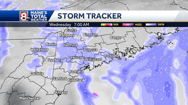Impact Weather: Light snow to impact Wednesday morning commute