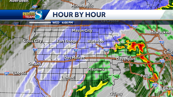Iowa blizzard: Reports of 60+ mph wind gusts and 12 inches of snow