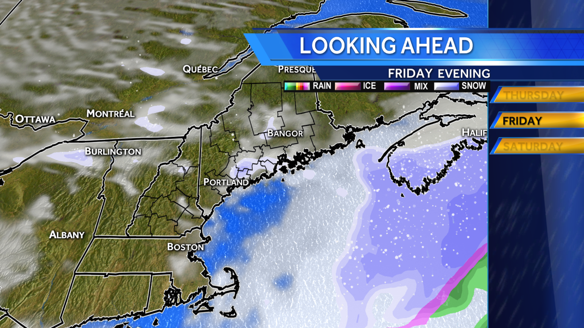 Light snow moves in late Friday; significant storm possible next week