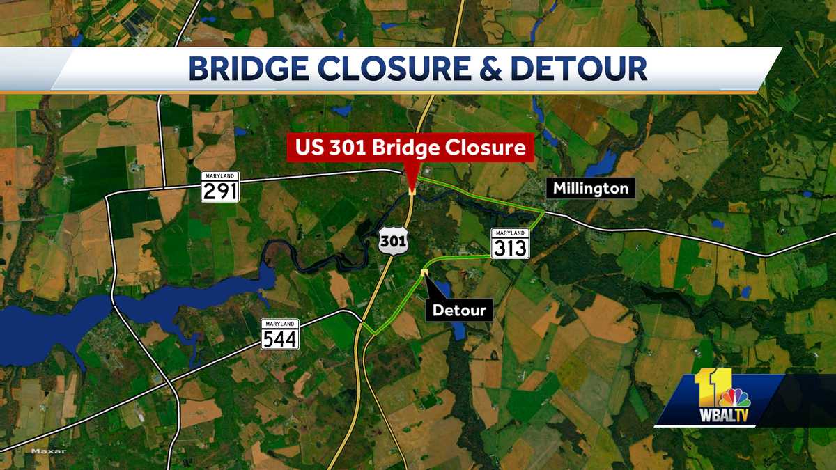 Portion of Chester River bridge to temporarily close Friday