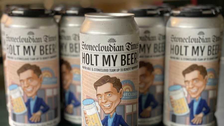Mayor David Holt launches beer with Stonecloud Brewing Company