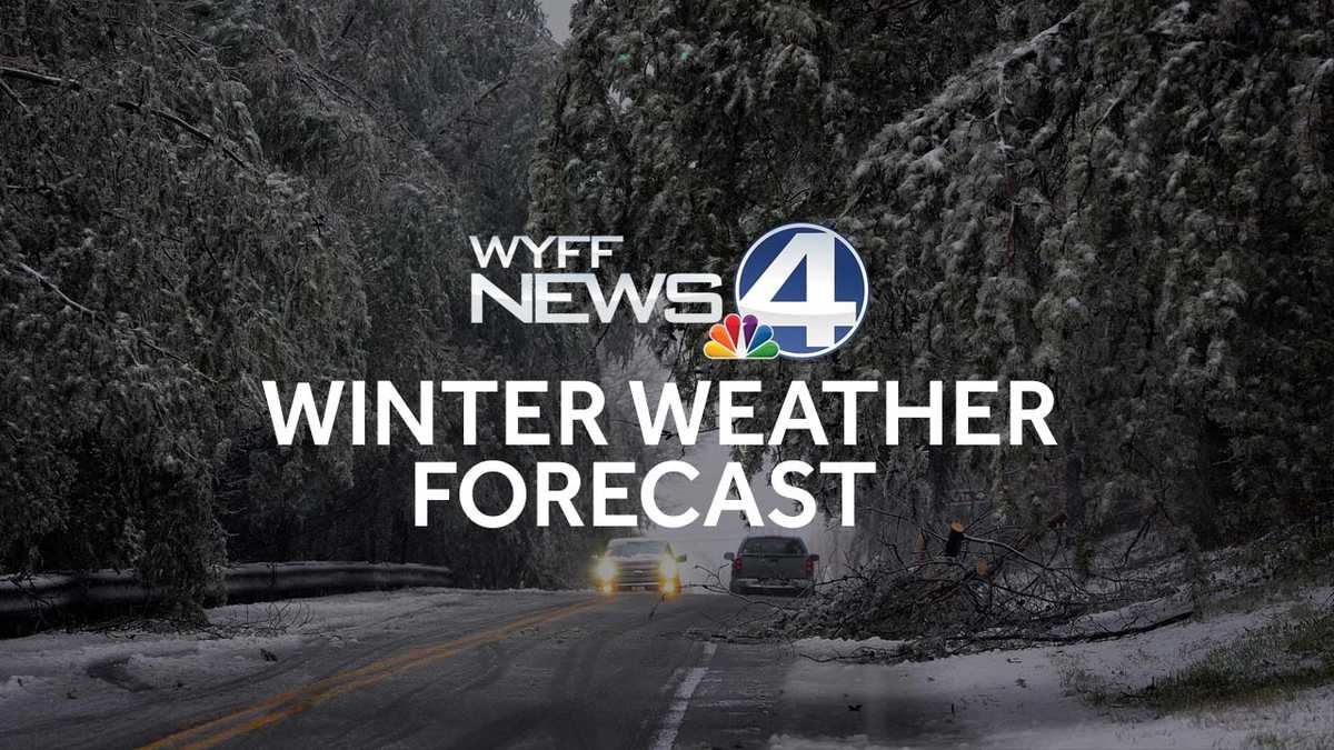 South Carolina: Winter storm maps, radar
