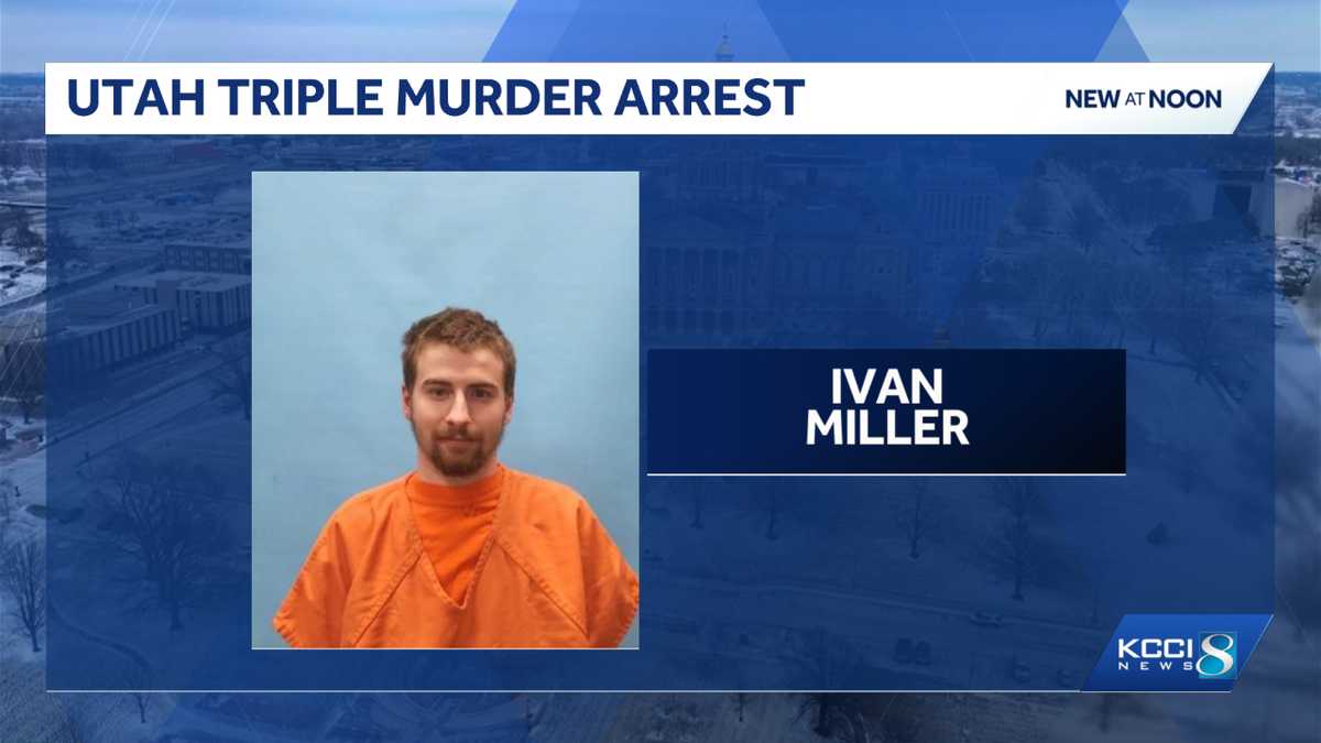 Ivan Miller: Iowa man charged with 3 murders in Utah