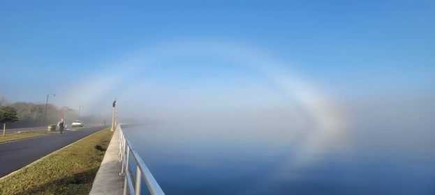 What is a 'fog bow'?