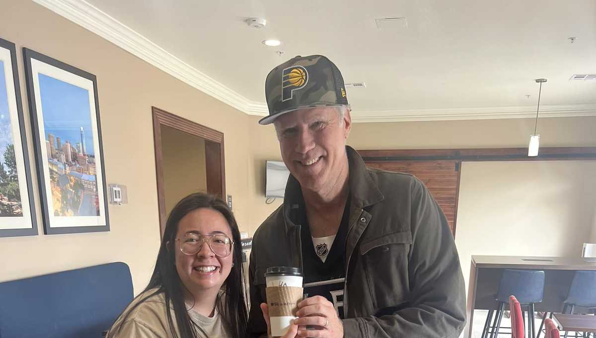 Will Ferrell visits Oklahoma coffee shop during event