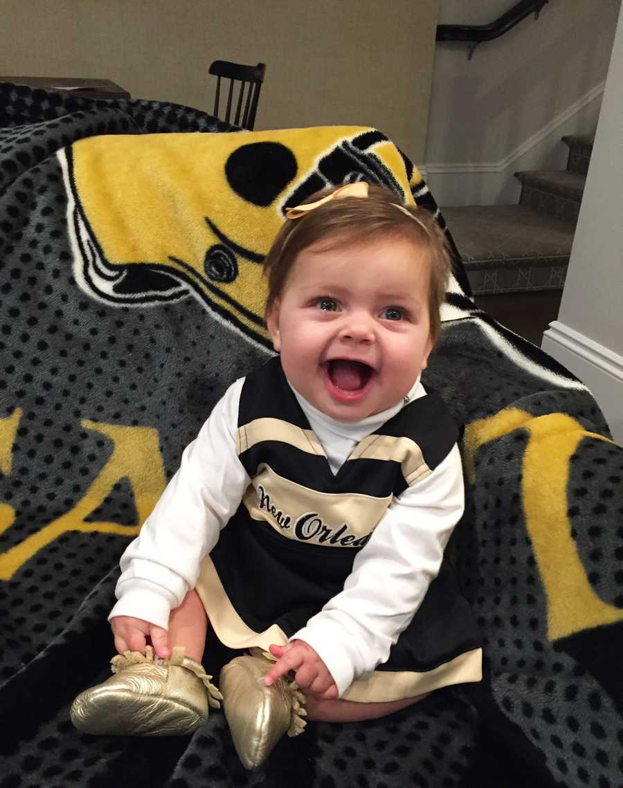 WHO DAT BABIES: Share your fan pics now