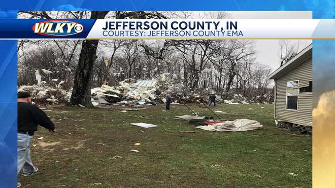 EF-1 tornado recorded in southern Indiana during Friday storms