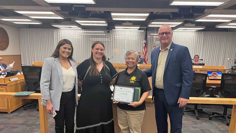 3 Sheriff's Office volunteers honored in Santa Cruz County