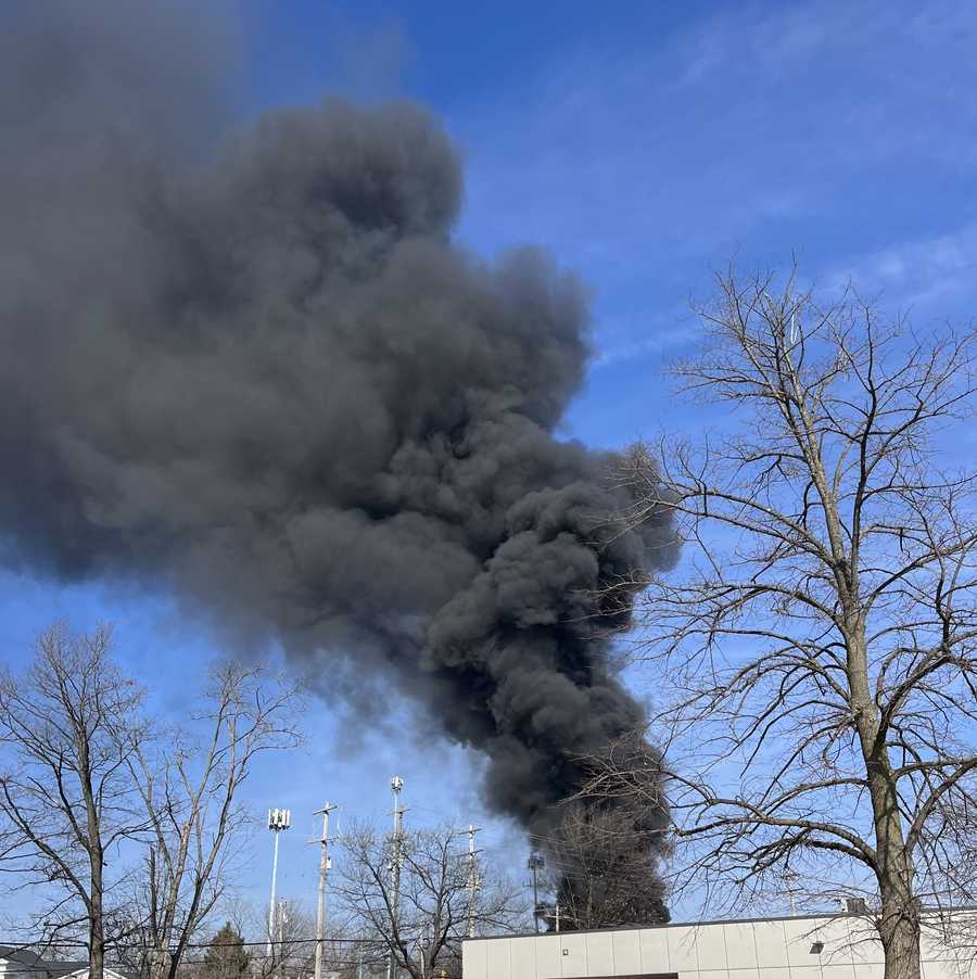 Golf cart fire in Sycamore Township