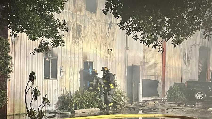 GALLERY: Ft. Pierce fire burns bright at commercial building