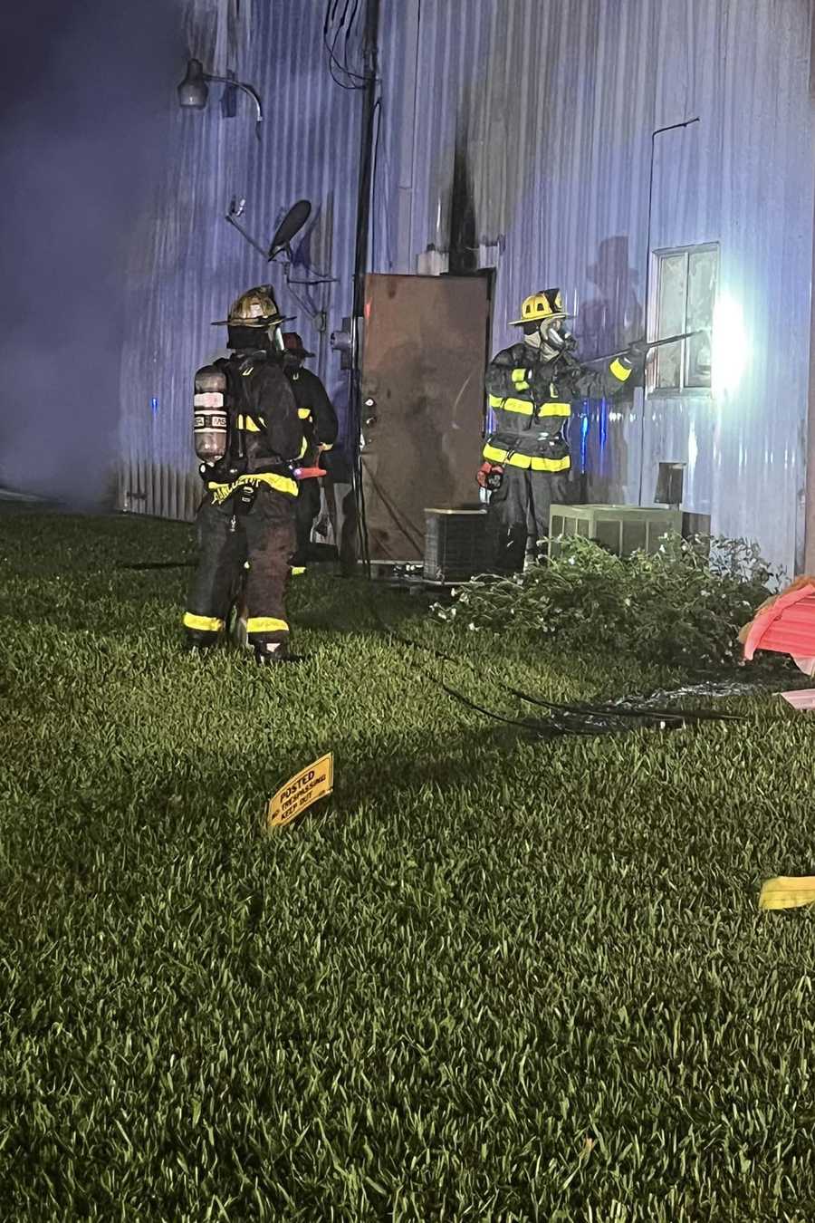 GALLERY: Ft. Pierce fire burns bright at commercial building