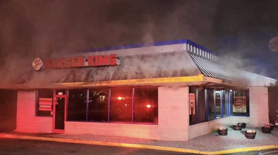 Fire crews investigating fire at Upstate Burger King