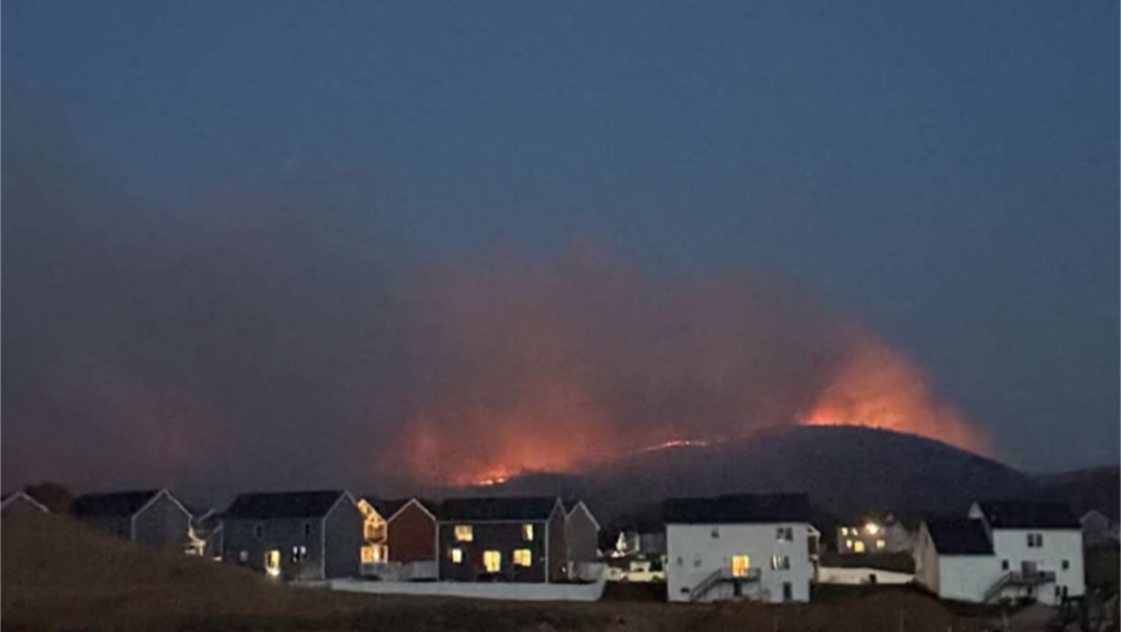 PHOTOS: Thick smoke blankets sky, flames spread as Cumberland County ...