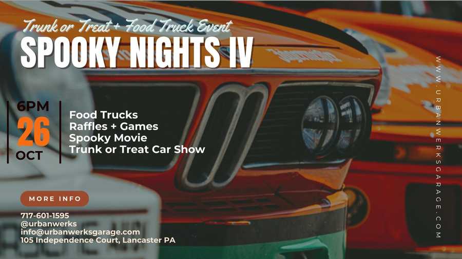 Trunk or Treat event in Lancaster Thursday