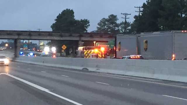 One killed in I-385 crash; northbound lanes reopen