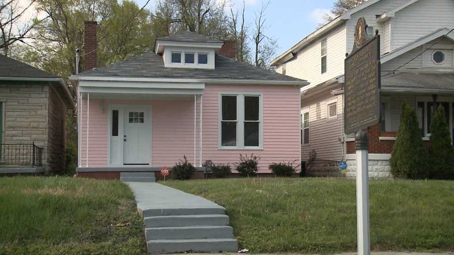 Muhammad Ali’s pink childhood home in Louisville is up for sale