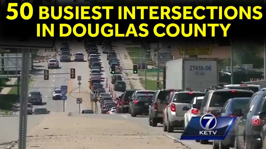 Top 50 busiest intersections in Omaha