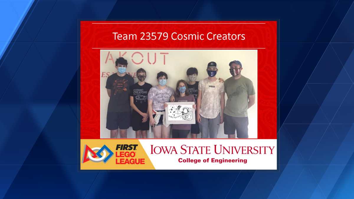 Iowa students bring creation to Lego competition