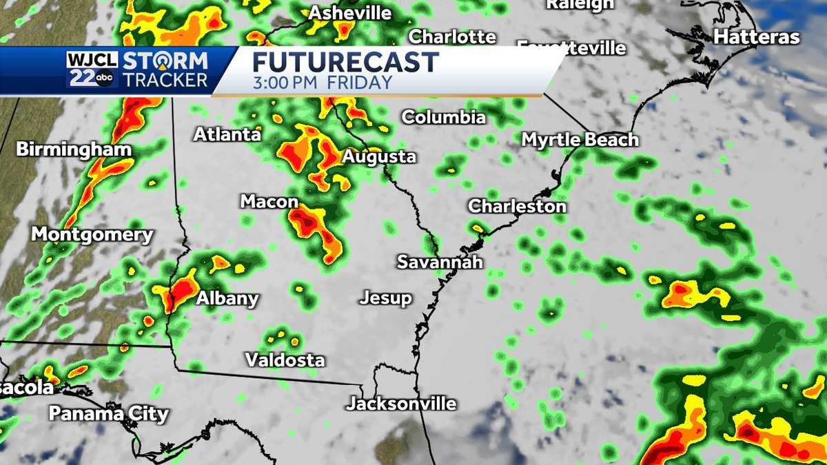 Savannah: Tracking the next round of thunderstorms