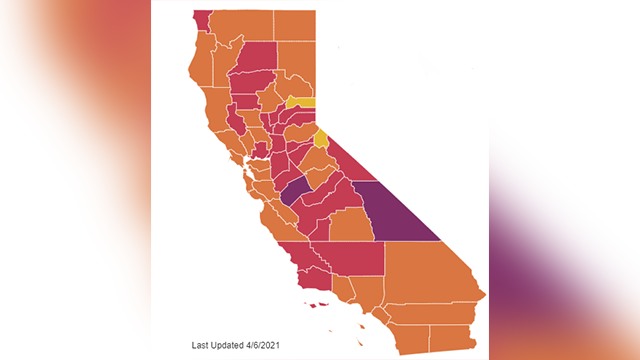 San Joaquin County moves into California's red tier; El Dorado joins ...