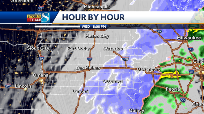 Iowa blizzard: Reports of 60+ mph wind gusts and 12 inches of snow