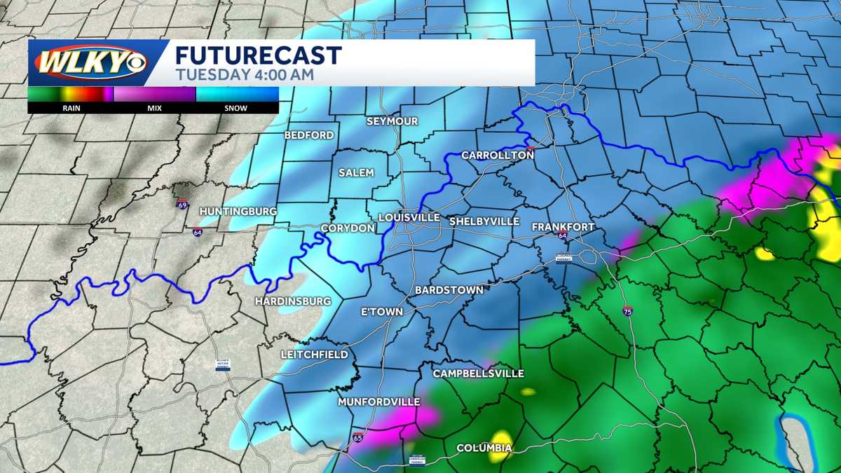 Hour-by-hour forecast: See when winter weather moves out of the ...